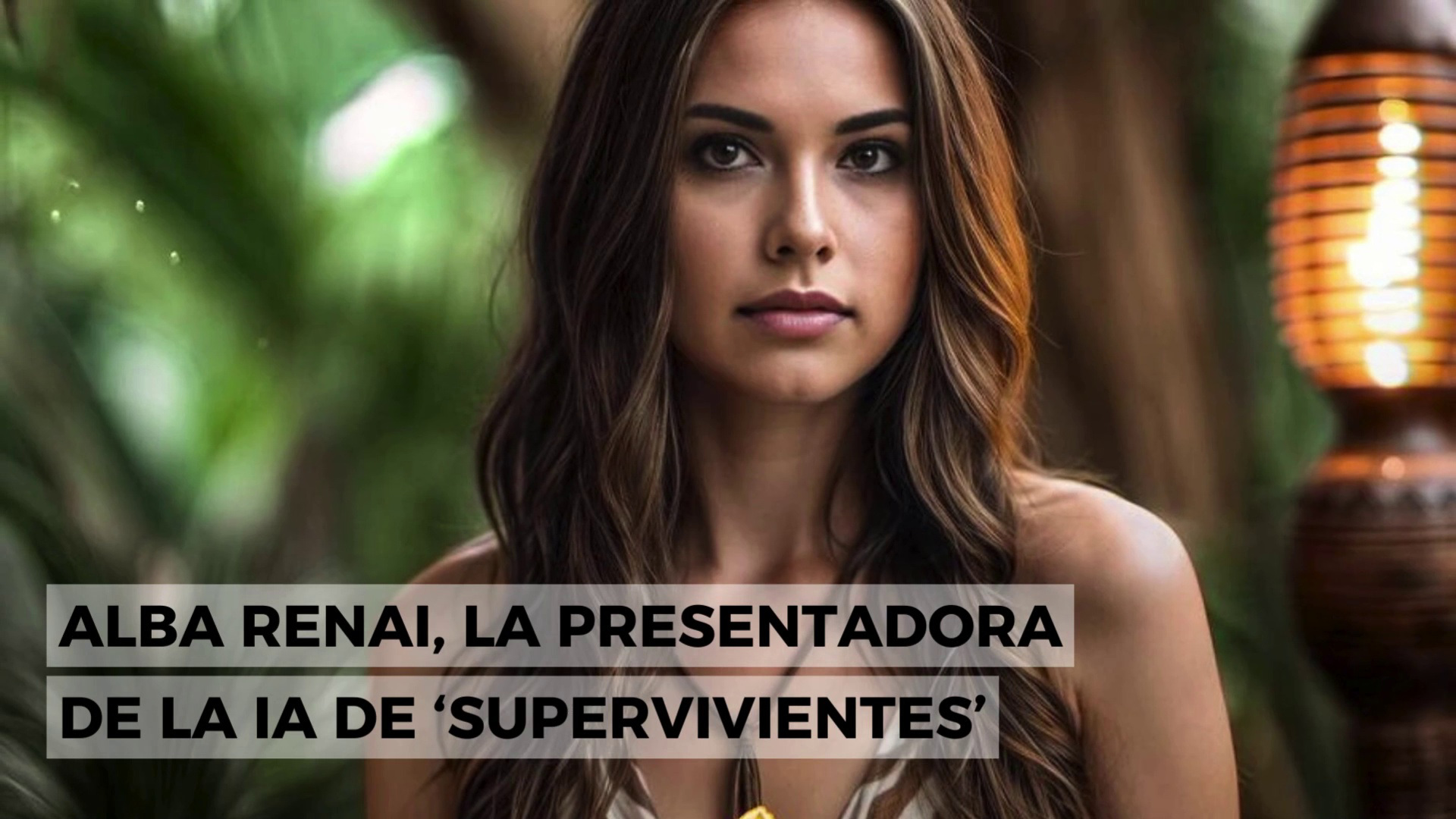 Alba Renai La Presentadora Creada Por La Ia Para Supervivientes