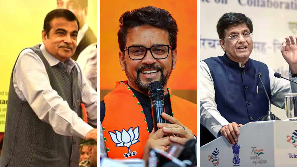 Lok Sabha Elections 2024 Nitin Gadkari Anurag Thakur Piyush Goyal