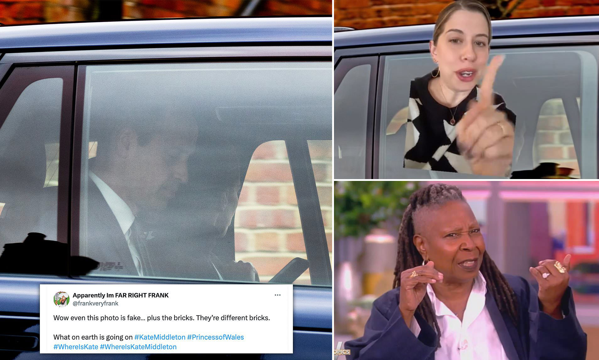 Kate Middleton In Another Photo Mystery With Even Whoopi Goldberg