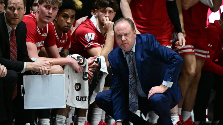 Transcript What Greg Gard Said After The Badgers 87 56 Win Over Maryland