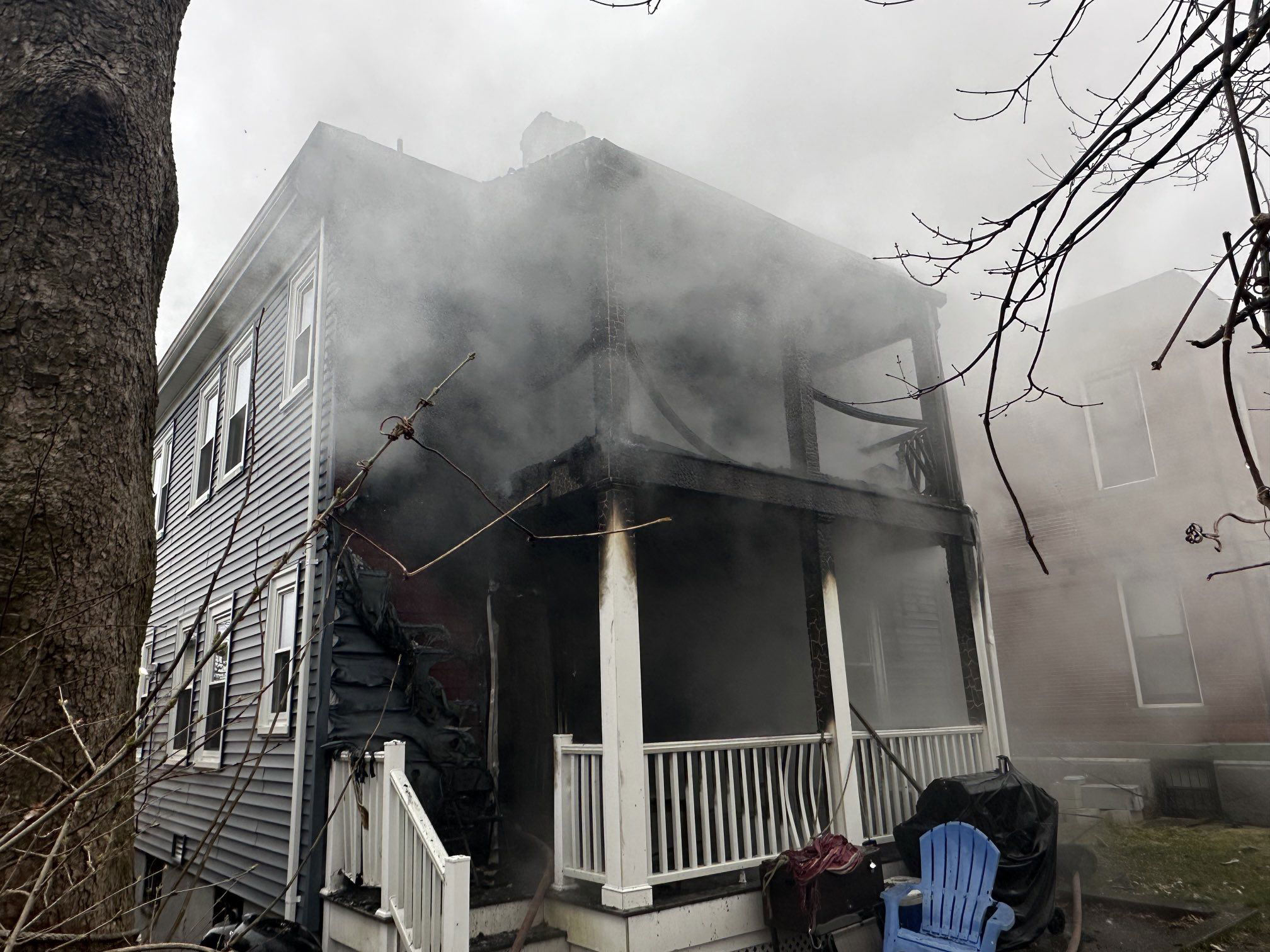 Fire Causes ‘major Damage To Roxbury Home Officials Say