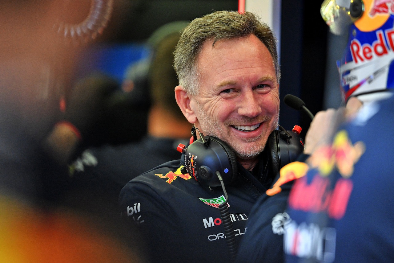 F1 Red Bull Horner Festeggia La Prima Doppietta Della Stagione