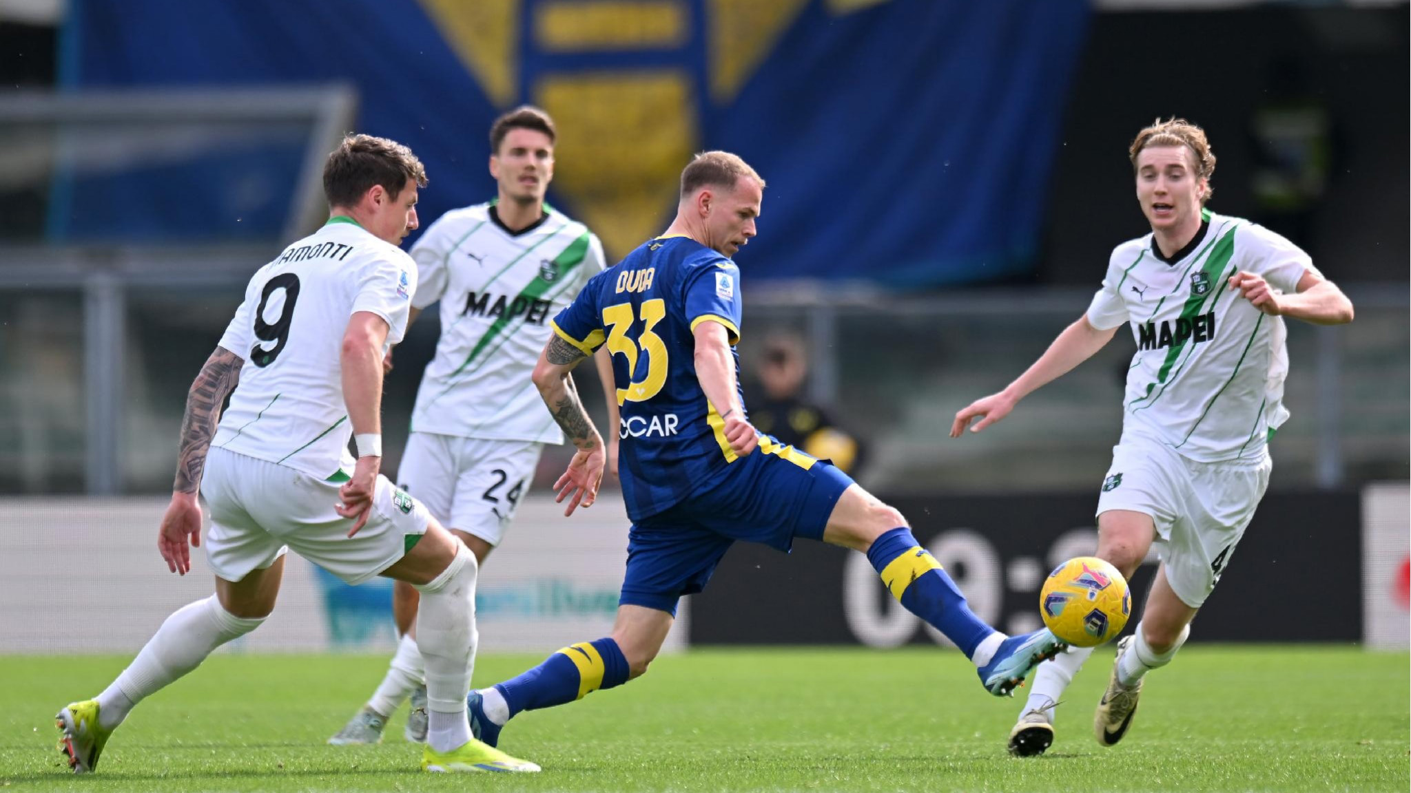 Verona Sassuolo 1 0 La Sintesi Della Partita