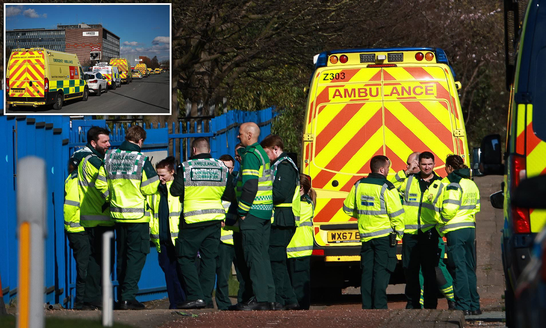 Hazmat Incident Declared At Trafford Park After Suspected Chemical