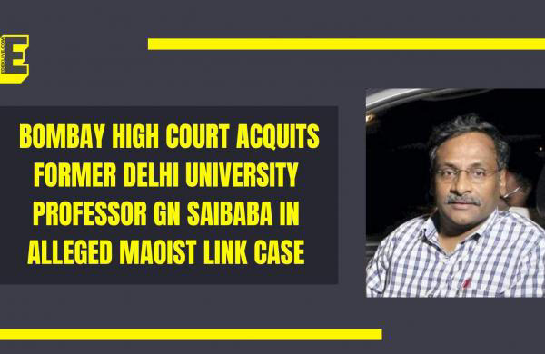 Former Du Professor Gn Saibaba Acquitted In Alleged Maoist Link Case