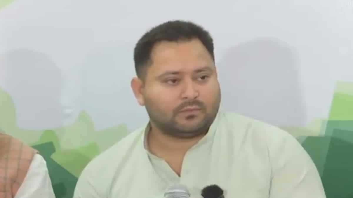 India Rjd Leader Tejashwi Yadav Defends Dad Lalus ‘parivaar Jibe At