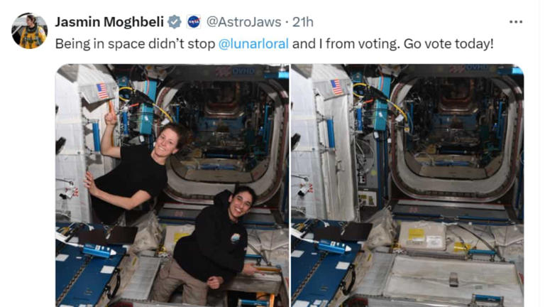 Nasa Astronauts Vote From Space In Us Primary Elections