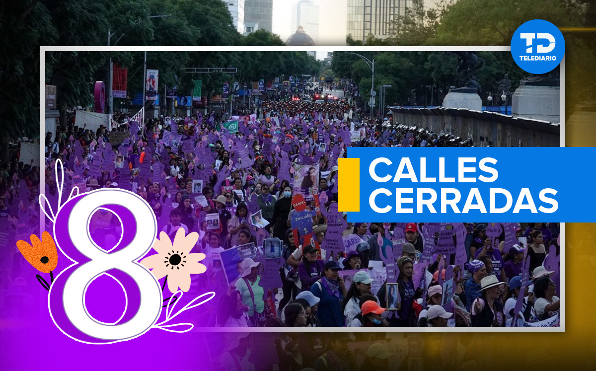 Calles Cerradas Por La Marcha 8m 2024 En Cdmx