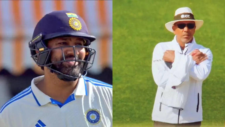 Rohit Sharmas Hilarious Reaction Goes Viral After Umpires Massive