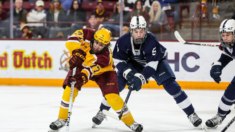 Gopher Hockey Gophers Open Big Ten Tournament Against Penn State