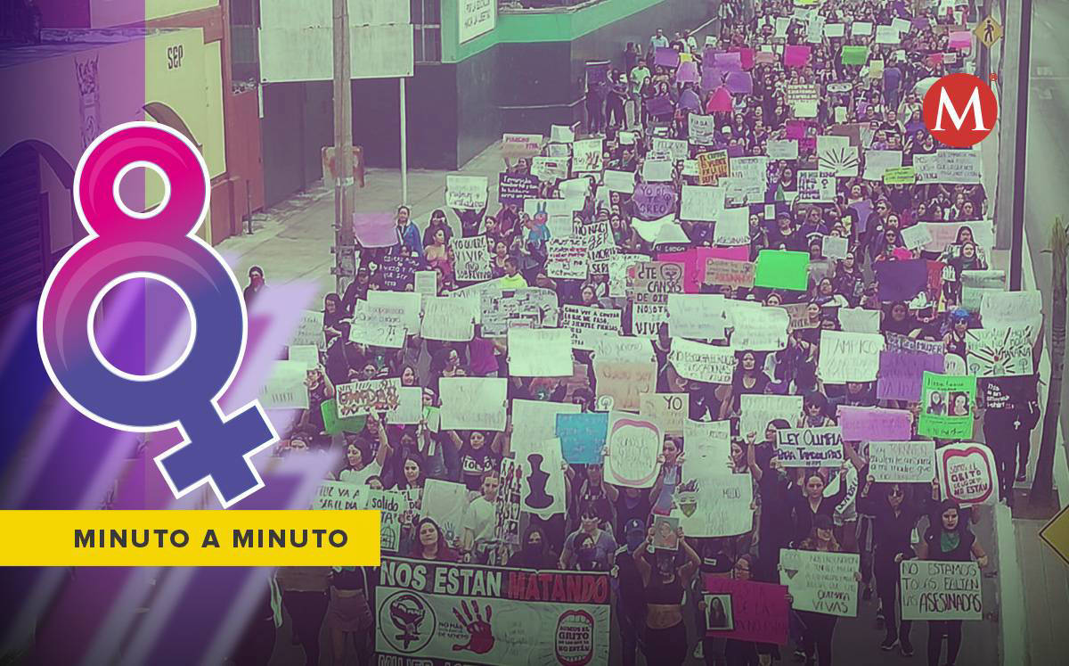 Marcha Del 8m Tamaulipas En Vivo Manifestación Por Día De La Mujer