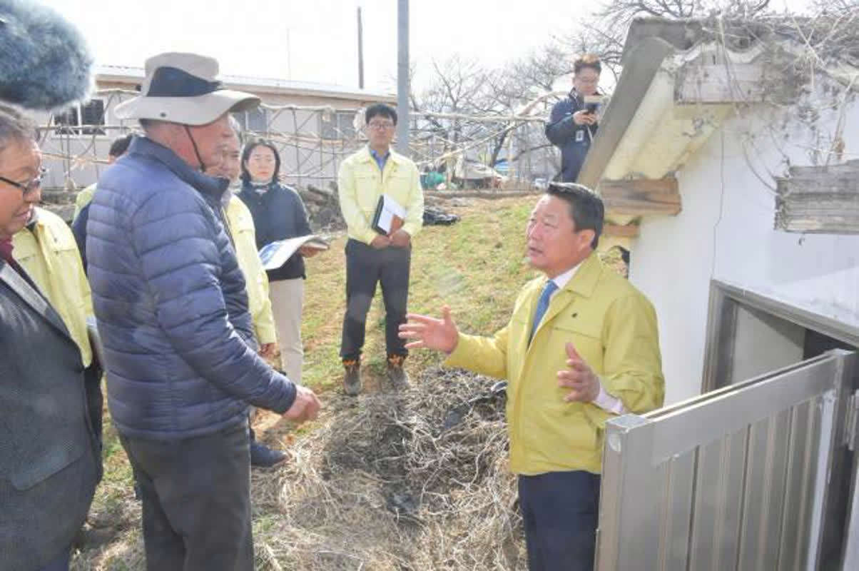 순창군 영농철 이전 농업생산 기반시설 정비