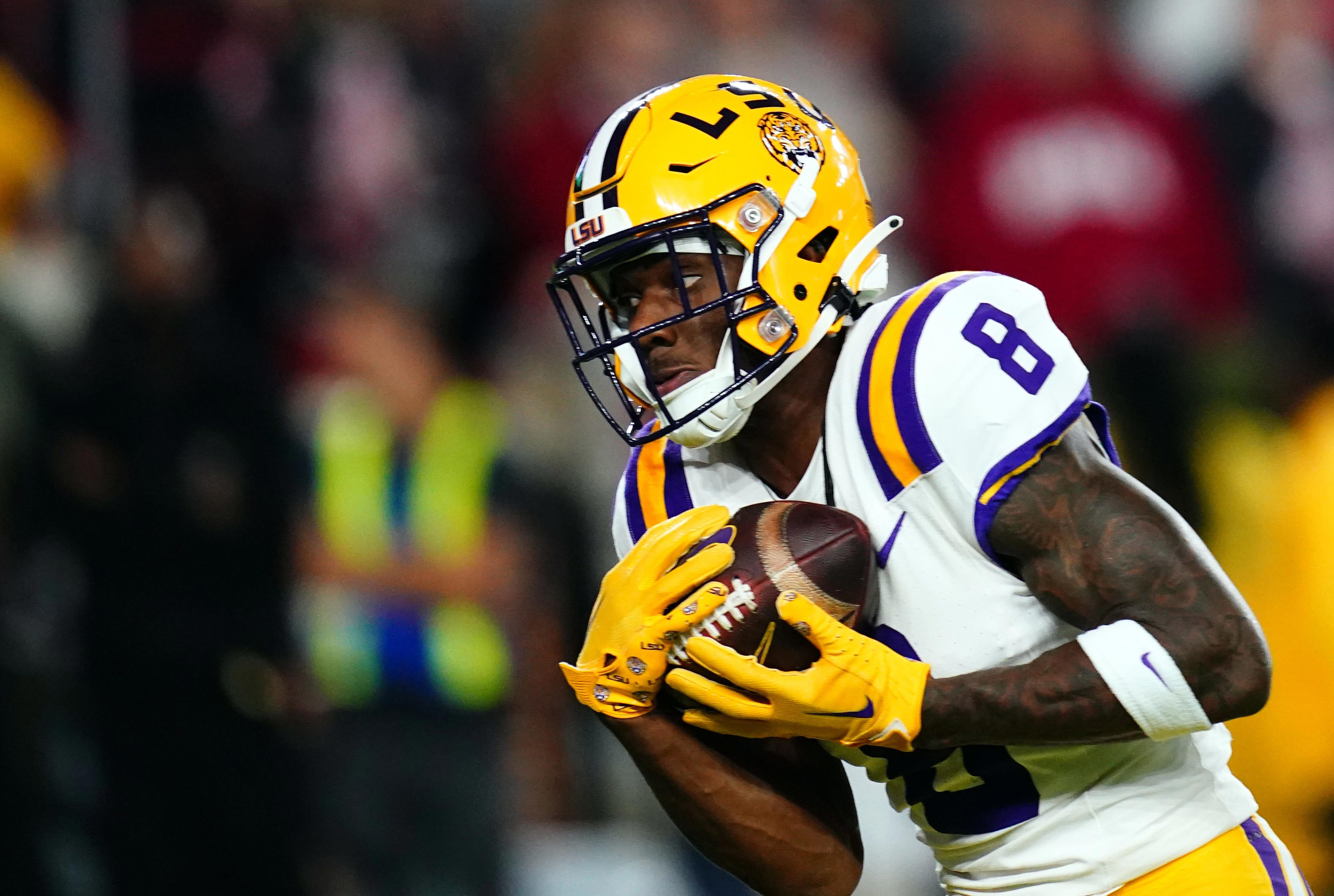 Lsus Malik Nabers Wows At Pro Day With Giants In Attendance