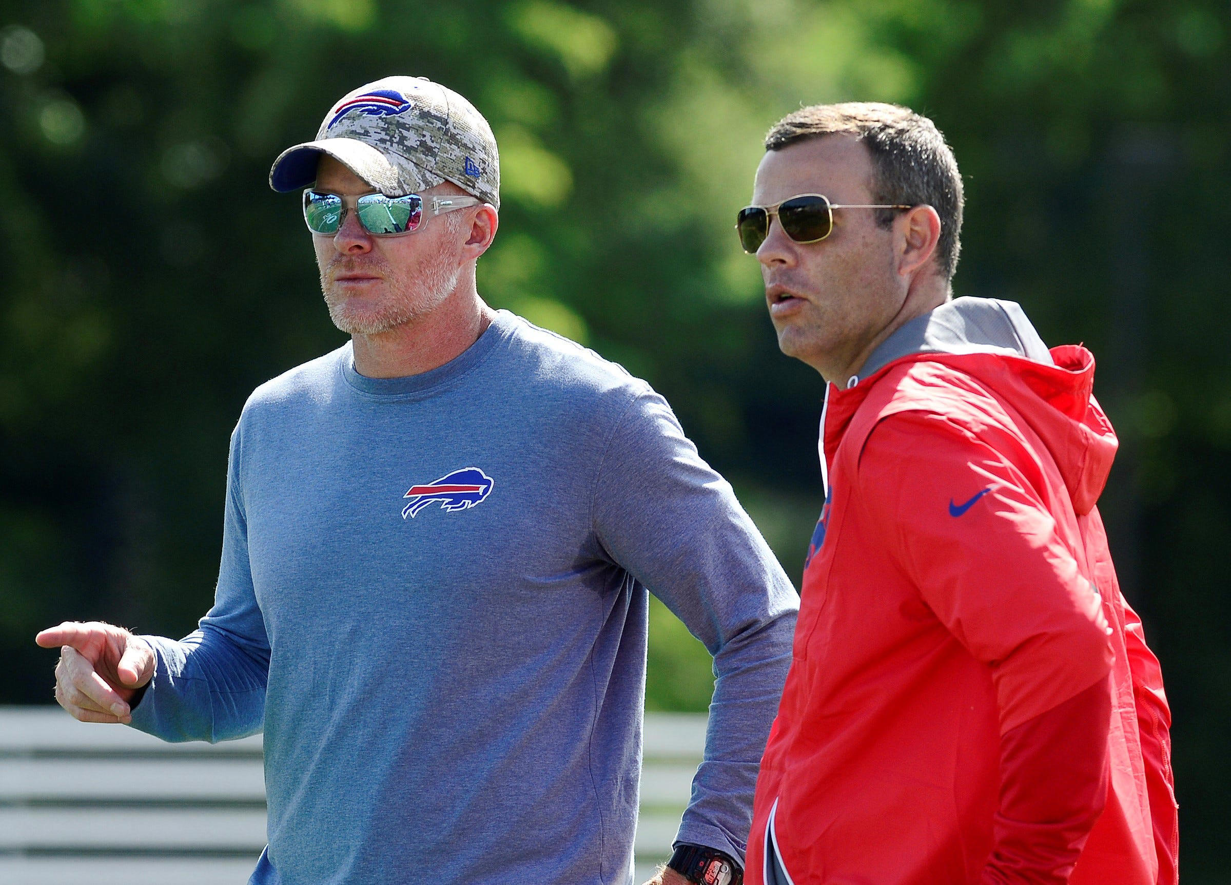 Watch Bills Gm Brandon Beane Throws Out First Pitch At Bisons Game