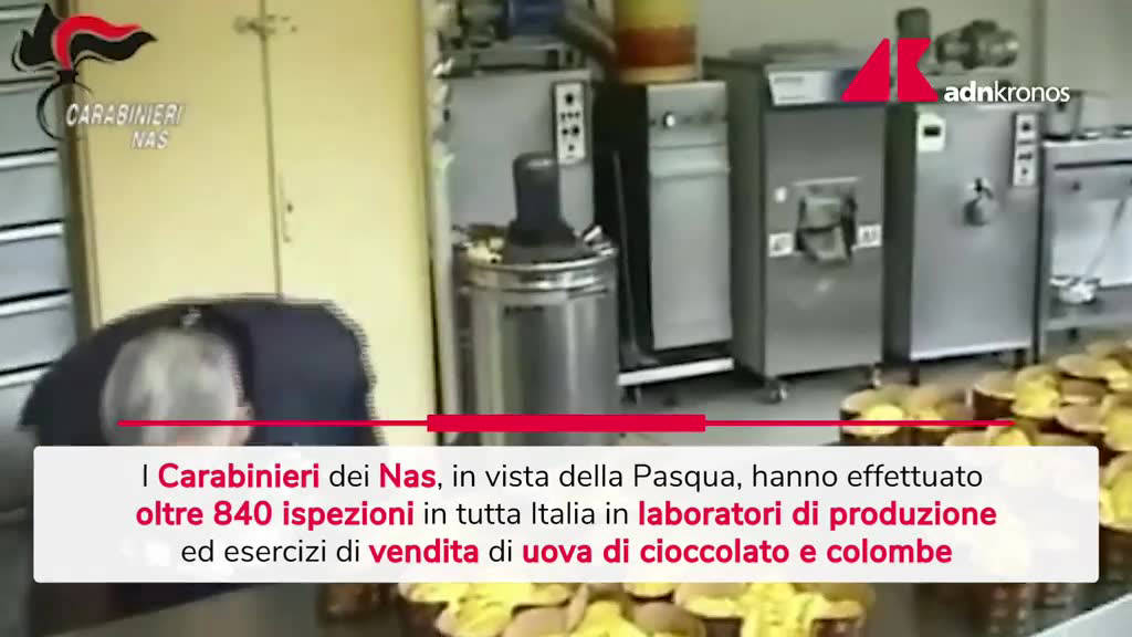 Sequestrate 2 Tonnellate Di Uova Di Pasqua E Colombe