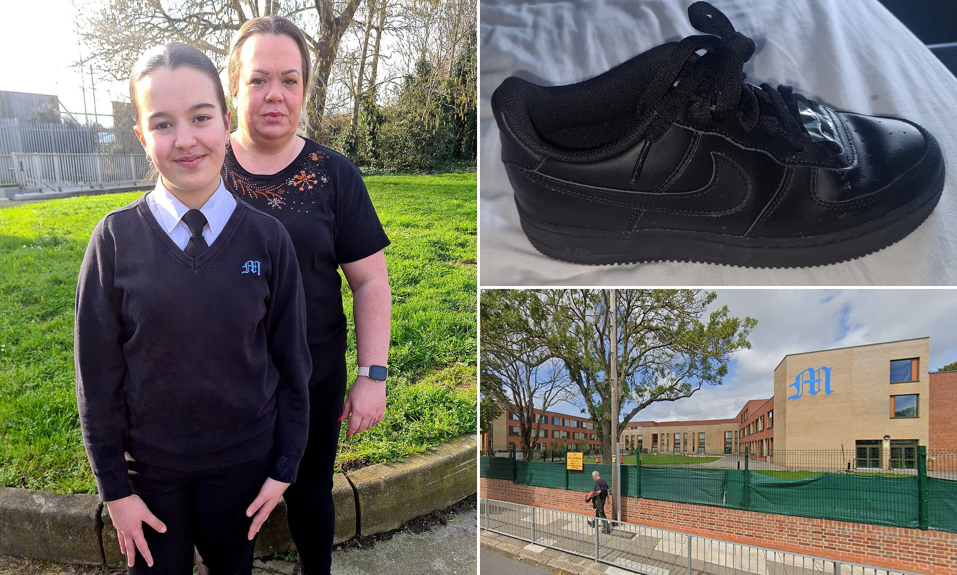 Mums Fury As Daughter 13 Is Kicked Out Of Class For Wearing Black £