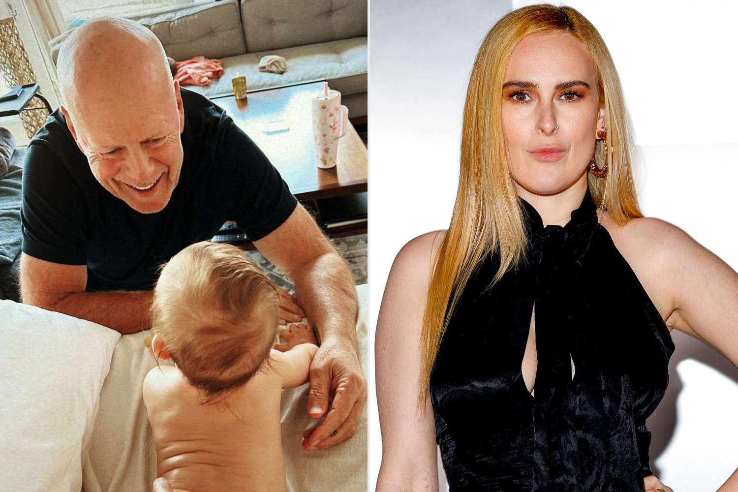 Rumer Willis Shares Heartwarming Photo Of Her Daughter With Dad Bruce