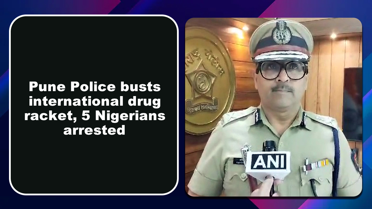 Pune Police Busts International Drug Racket 5 Nigerians Arrested