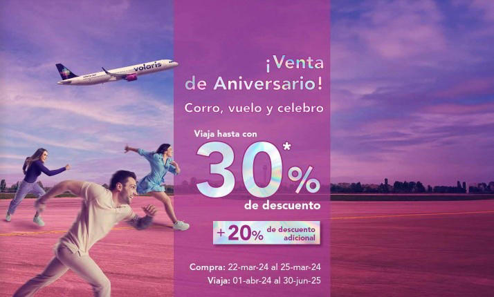 ¡sólo Hoy Continúan Los Vuelos Por Menos De 50 Pesos Con Volaris Por