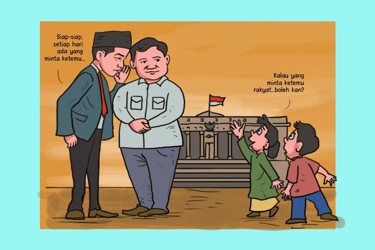 Gibran Prabowo Penentu Susunan Kabinet Jokowi Hanya Beri Masukan