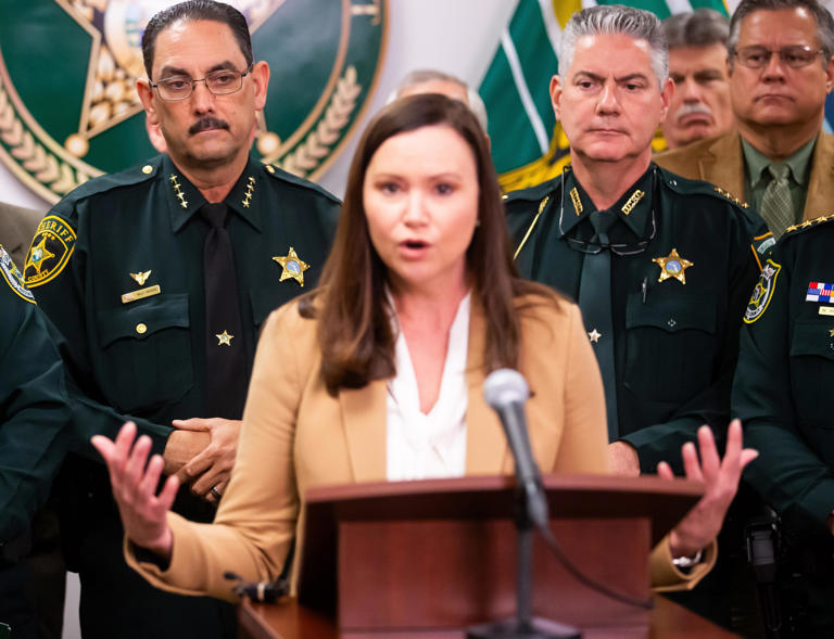 Florida Attorney General Ashley Moody Talks Crime Prevention In Ocala