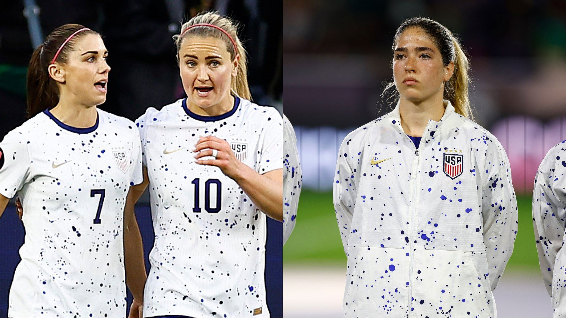 Extremely Extremely Sad Uswnt Star Alex Morgan And Captain Lindsey