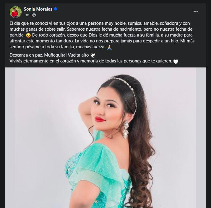 Yarita Lizeth Se Pronuncia Tras Muerte De Muñequita Milly Estoy Triste