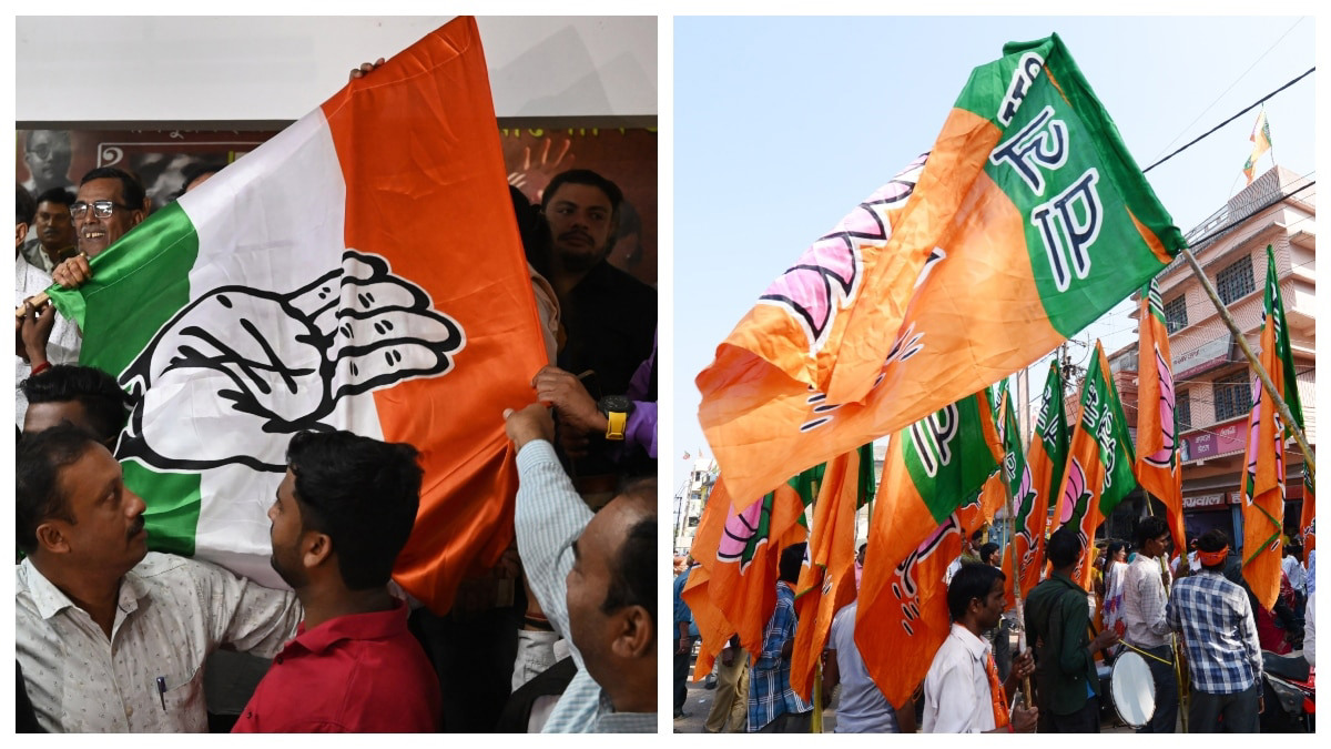 Abp Cvoter Opinion Poll Congress Bjp Likely To Be Neck And Neck In