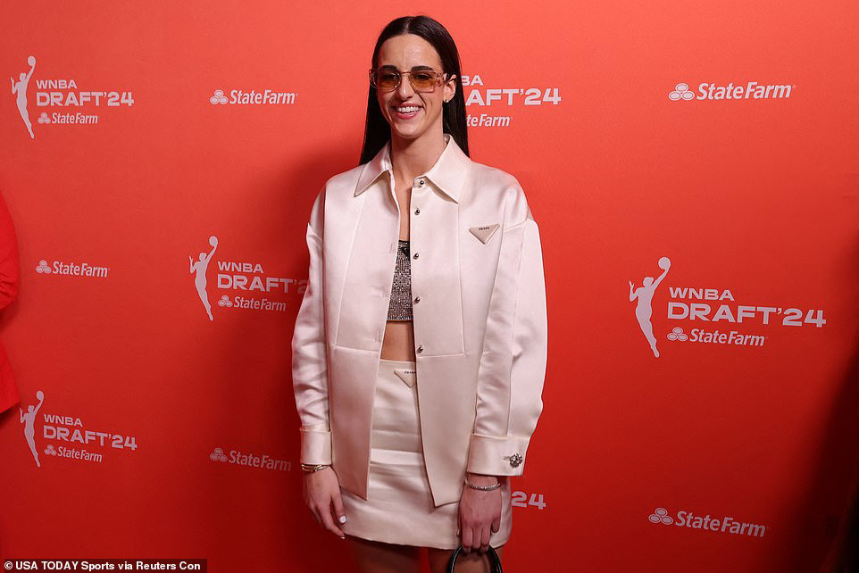 Caitlin Clark Becomes First Ever Wnba Star To Wear Prada For The Draft