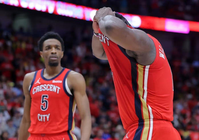 Pelicans Star Zion Williamson Has Hamstring Injury Will Miss Play In