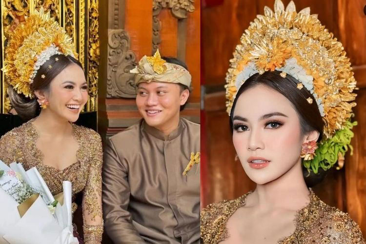 Cantiknya Mahalini Raharja Saat Jalani Prosesi Adat Nikah Di Bali