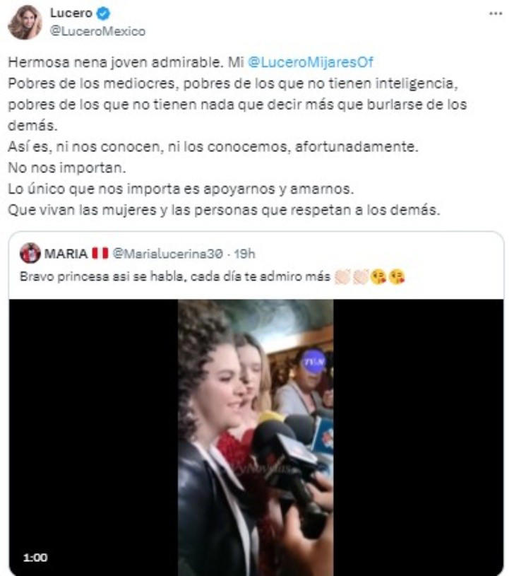 Lucero Dice Mediocres A Eduardo Videgaray Y Sofía Rivera