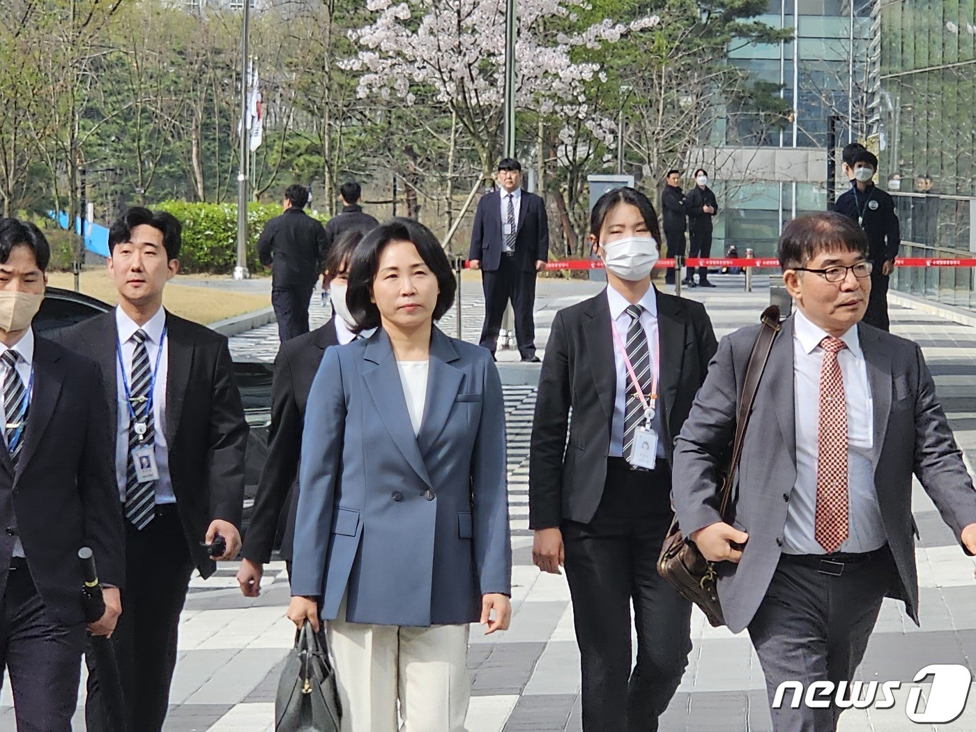 속보 이재명 배우자 김혜경 선거법 위반혐의 2차 재판 출석