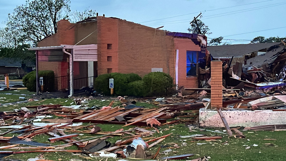 Breaking Nws Preliminary Survey Ef 2 Tornado Hit Port Arthur