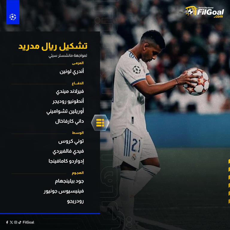 الحسم في الاتحاد تعادل مثير و6 أهداف بين ريال مدريد ومانشستر سيتي في