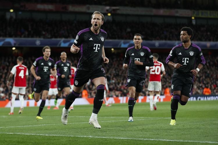 Top Skor Liga Champions Harry Kane Teratas Dengan 7 Gol