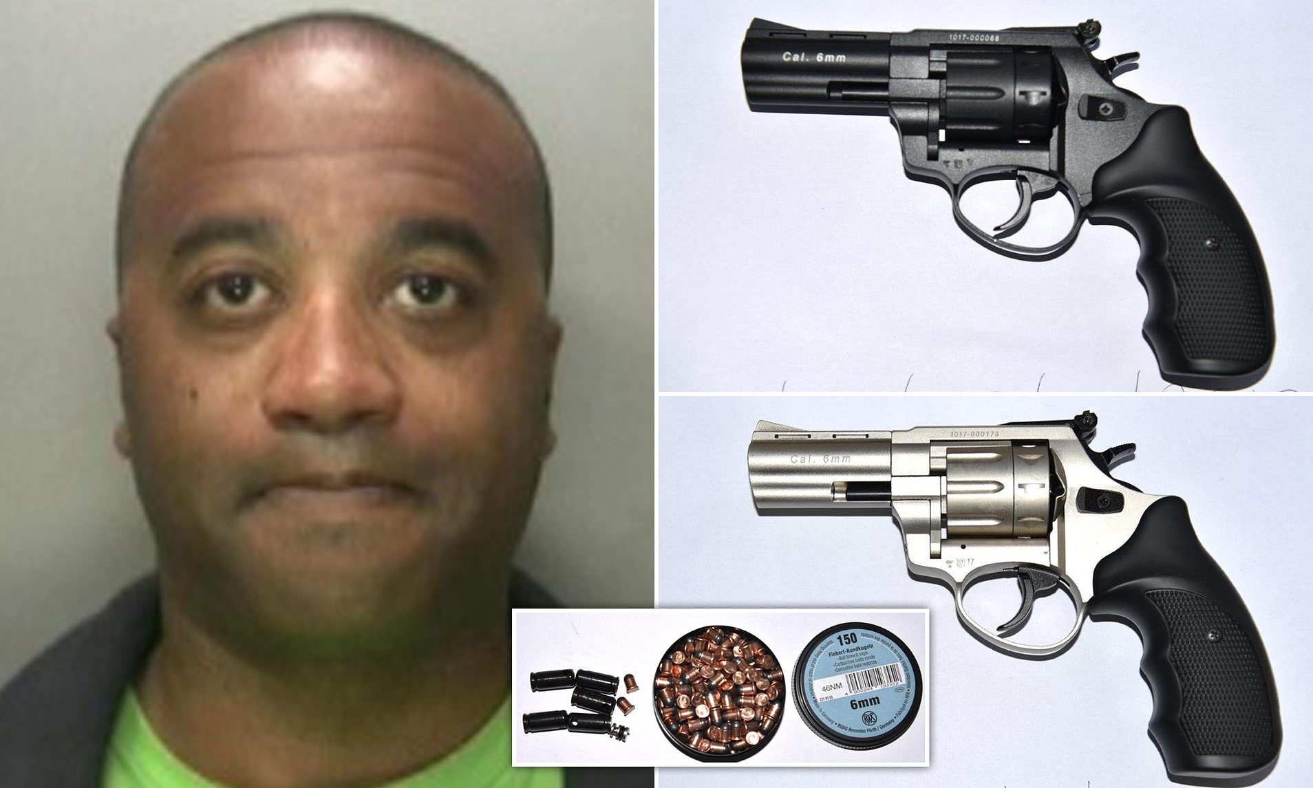 Firefighter Jailed For Buying Guns Ammunition And Pepper Spray Online