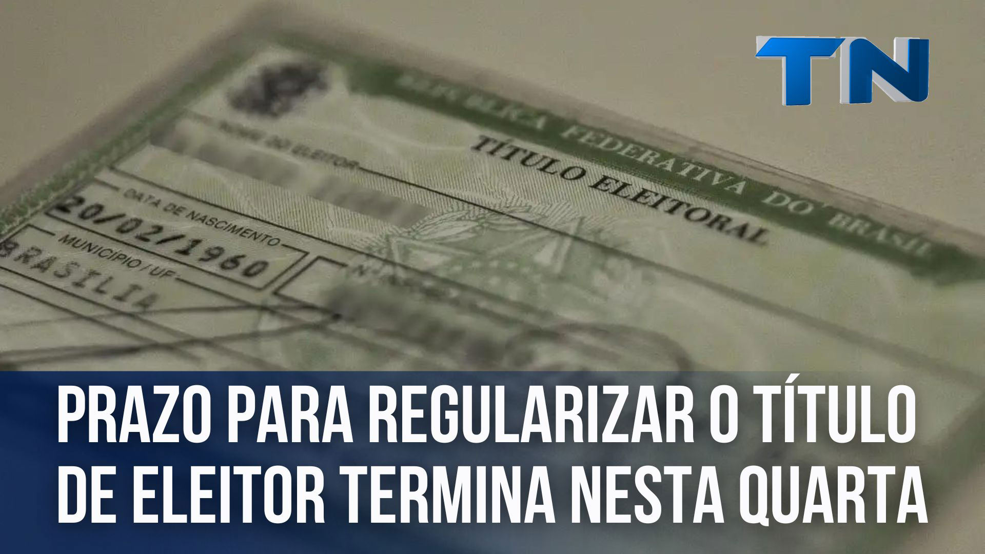 Prazo Para Regularizar O Título De Eleitor Termina Nesta Quarta Feira