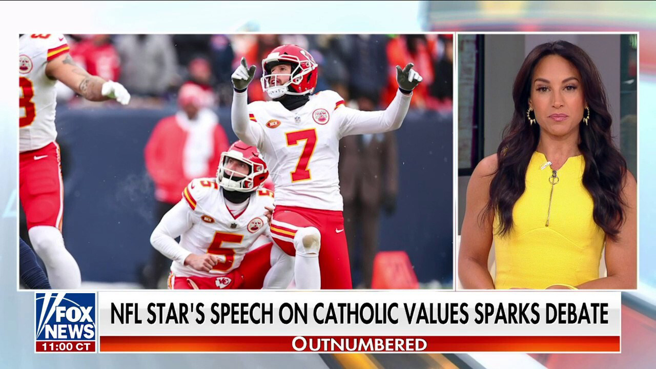 Harrison Butker Jersey Sales Spike After Commencement Speech Goes Viral