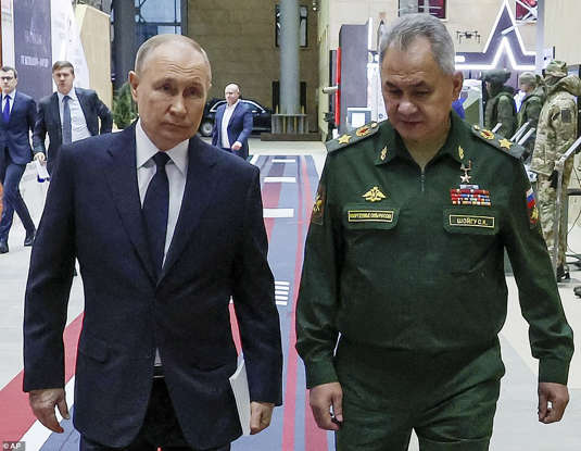 Putin Fires Defence Minister In Sign He Wants To Take Charge Of War