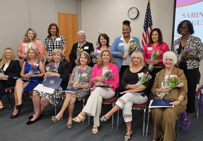 15 Women Added To Wall Of Honor For Okaloosa County Commission On The