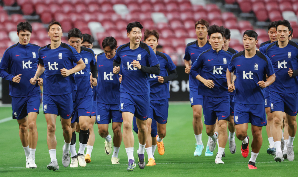 한국 축구대표팀 오늘 오후 9시 월드컵 예선 5차전 싱가포르전중계 어디서