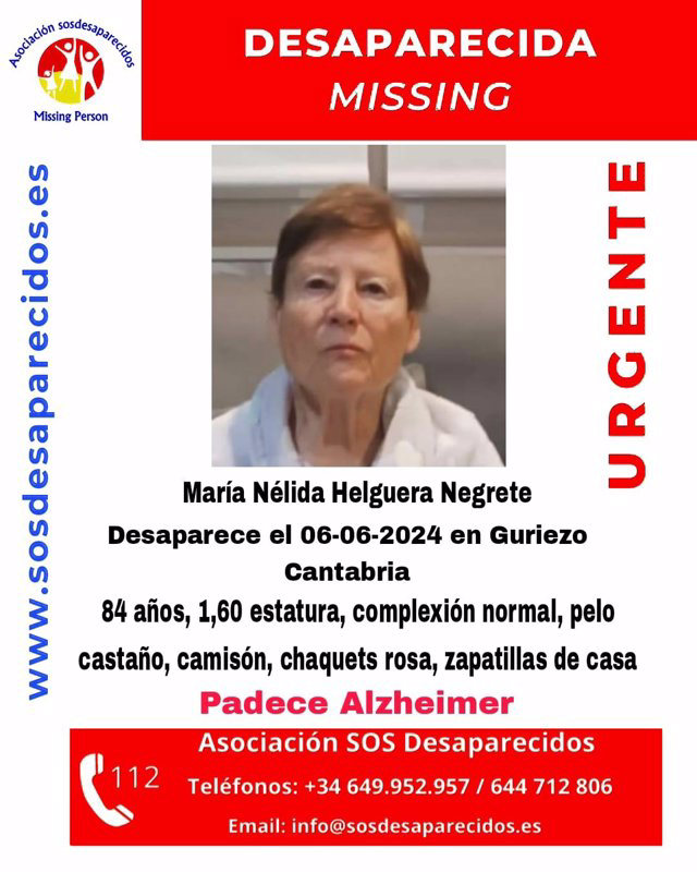 Un Amplio Operativo Busca A Una Mujer De 84 Años Desaparecida Esta