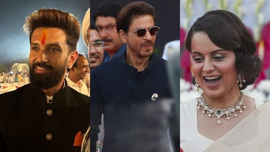 Chirag Paswan Srk Kangana Ranaut Best Dressed Celebs Dignitaries At