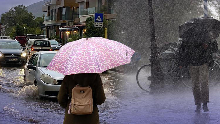 13 Il Için Sarı Kodlu Alarm Yaz Yağmuru Bastıracak Meteoroloji