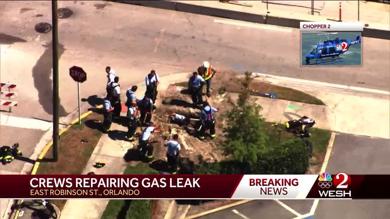 Gas Leak Forces Evacuations Of 2 Orlando Buildings