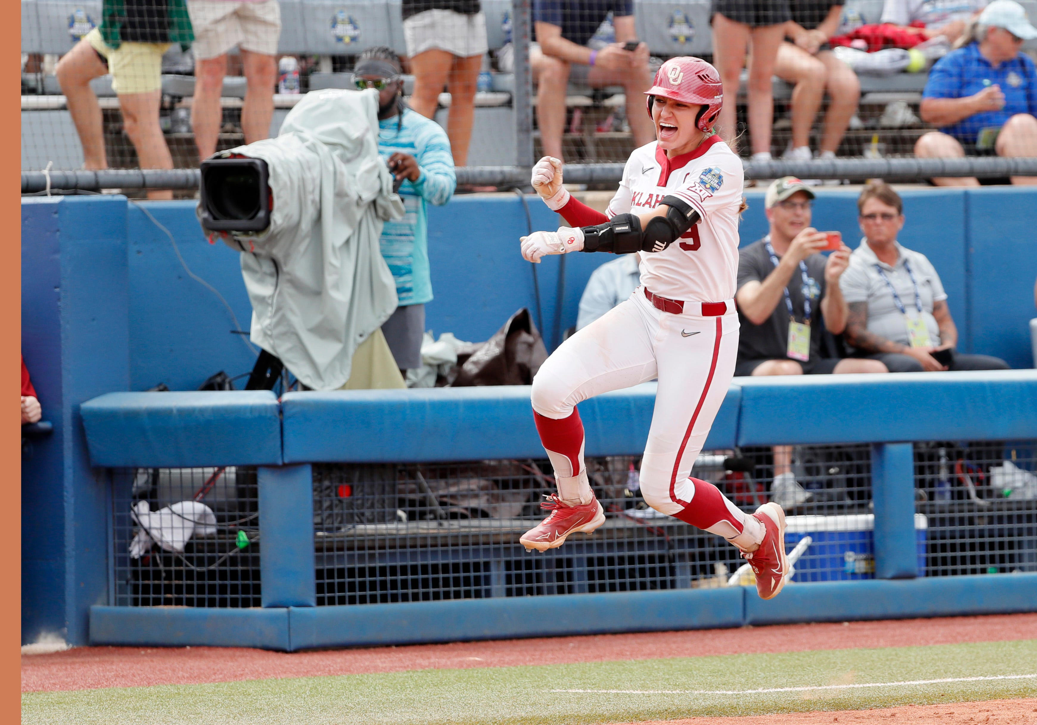 Ou Softball Roars Past Duke In Wcws Opener After Kinzie Hansens Two