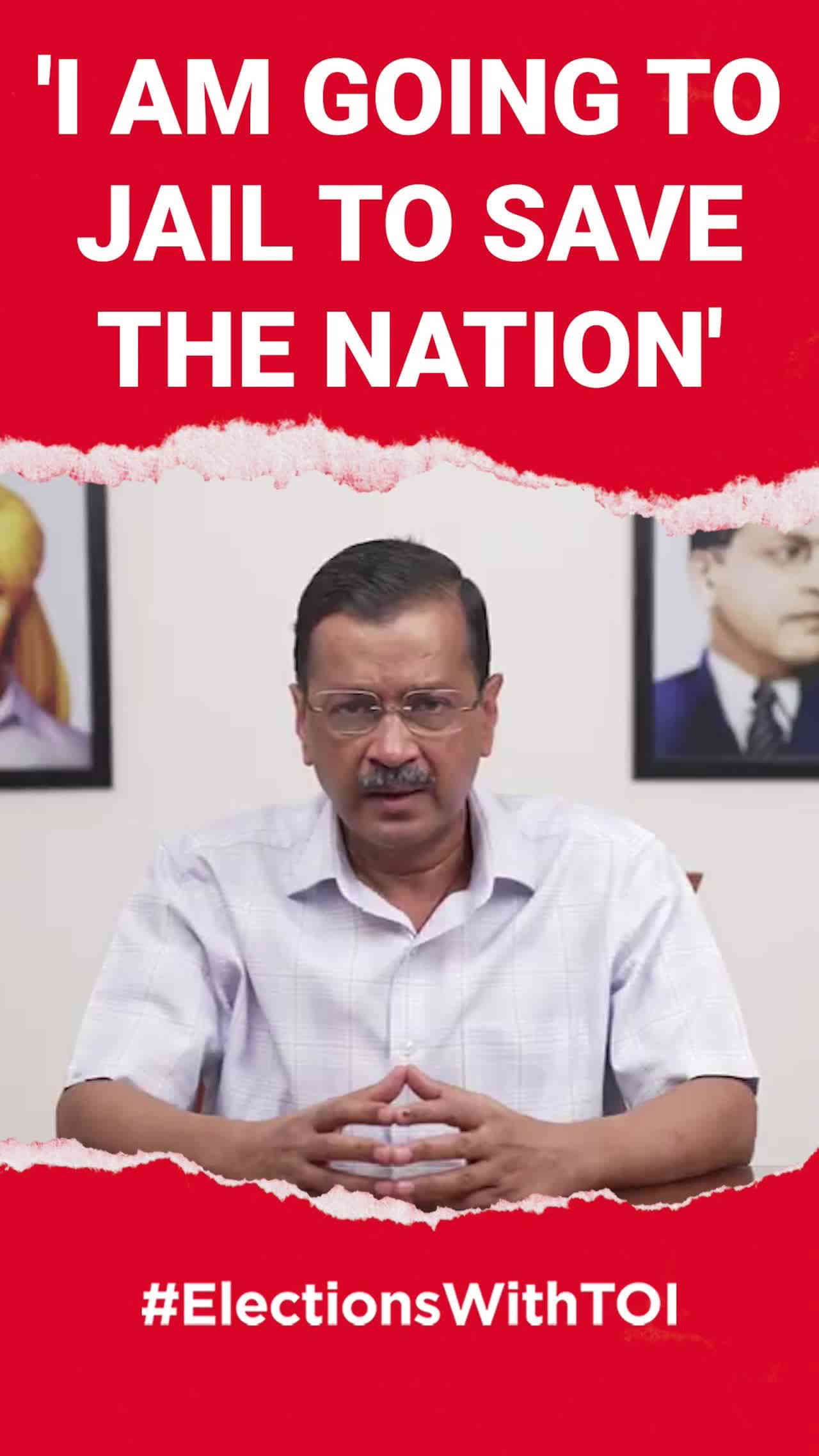 Delhi Cm Arvind Kejriwal I Am Going To Jail To Save The Nation