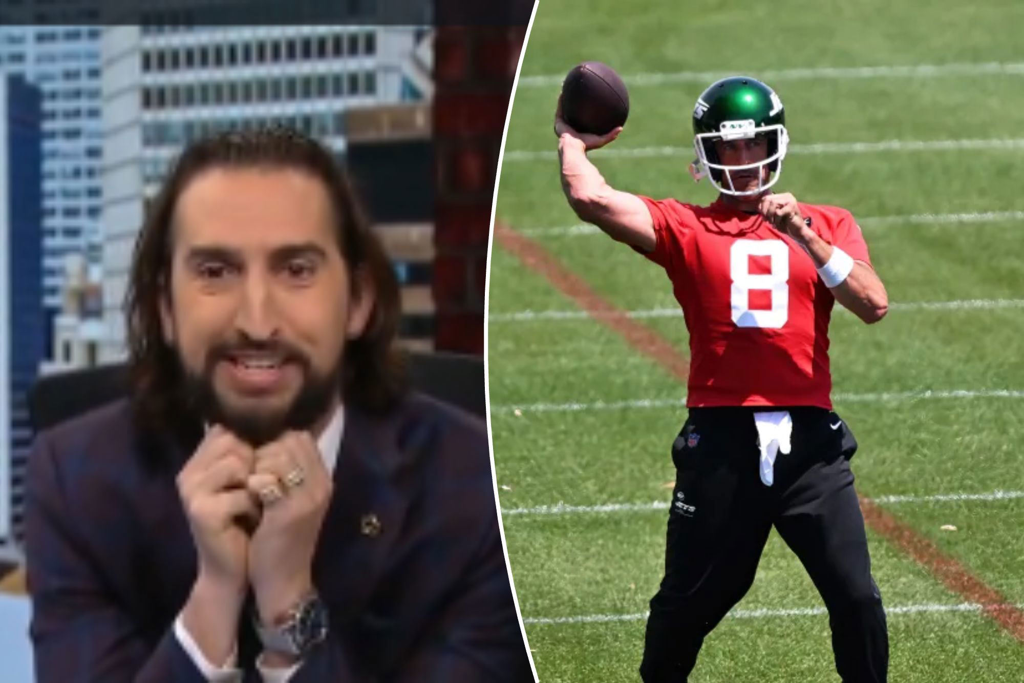 Nick Wright Blasts ‘disingenuous Aaron Rodgers For Missing Jets