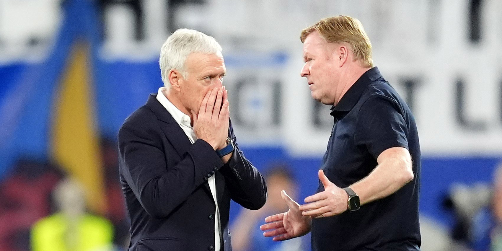 Deschamps Zonder Twijfel Hebben Er Met De Scheidsrechter Over Gesproken